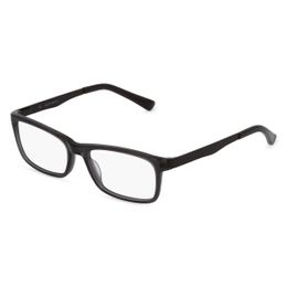 Fielmann OU 011 FLEX CL Brille Teenager | Fassung: Vollrand, Quadratisch, Grau Dunkel