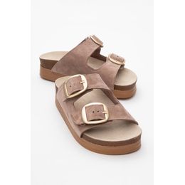 Harbor Wildleder Leder Two-Strap Sandale (Women)