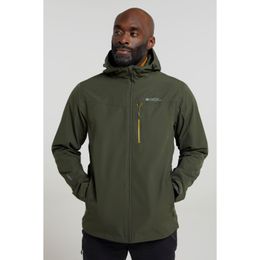 Mountain Warehouse Herren Brisk Extreme Wasserdichte Jacke (Khaki)