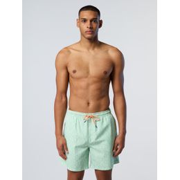 North Sails Badeshorts Grafischer Druck
