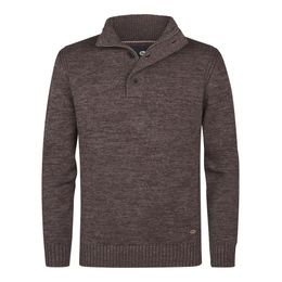 PETROL INDUSTRIES - Melange Pullover Logan Herren - Braun