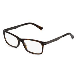 Fielmann OU 011 FLEX CL Brille Teenager | Fassung: Vollrand, Quadratisch, Havanna Gemustert