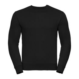 Russel Athletic Russell - Sweatshirt f&uuml;r Herren angesetzte &Auml;rmel (Schwarz)