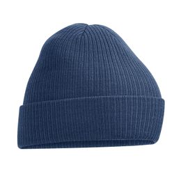 Beechfield - M&uuml;tze gerippt f&uuml;r Herren/Damen Unisex (Stahlblau)