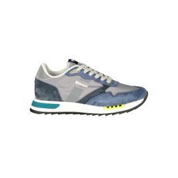 Blauer Blue Polyester Herren Sneaker
