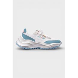 Casablanca Atlantis Sneaker Wei&szlig;/Hellblau Herren