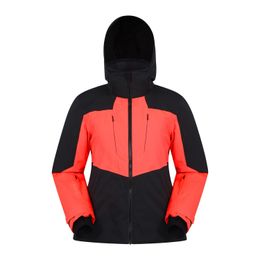 Mountain Warehouse - Damen Skijacke "Altitude Extreme RECCO" (Marineblau/Rotorange)