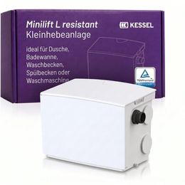 Kessel Minilift L resistant Kleinhebeanlage 28561C Grauwasser Hebeanlage, best&auml;ndig gegen aggressive Medien, anschlussfertig, kompakt, f&uuml;r Dusche, Waschbecken & Haushaltsger&auml;te