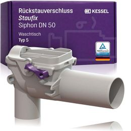 Kessel R&uuml;ckstauverschluss Staufix Siphon 73051 DN 50, f&uuml;r Waschtisch-Siphons