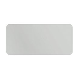 Chameleon Whiteboard CURVE, rahmenlos, mit abgerundeten Ecken, BxH 1980 x 980 mm, grau