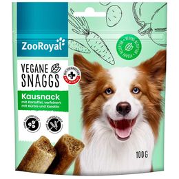 ZooRoyal veganer Kausnack Hundesnacks ohne Zuckerzusatz 3x100g