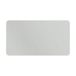 Chameleon Whiteboard CURVE, rahmenlos, mit abgerundeten Ecken, BxH 1980 x 1180 mm, grau