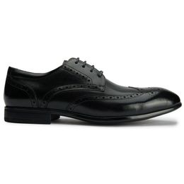 Sole Ldn Wide Fit Brogue Schuhe