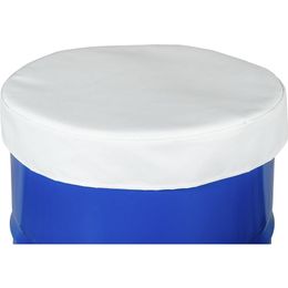 Fass-Isolierhaube, f&uuml;r 200-l-F&auml;sser Lebensmittel und Pharmazeutika, wei&szlig; kaiserkraft