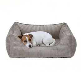 PAW WOW Hundebett ANTON Cord Grau M