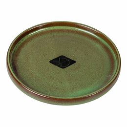 D&D DundD Home Keramiknapf Jasper gr&uuml;n 13cm