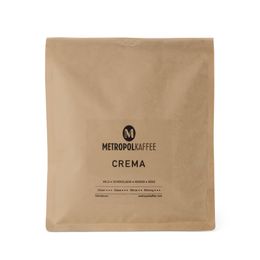 Metropol Kaffee - Crema - 1 kg Ganze Bohne - Intensit&auml;t: 3/6