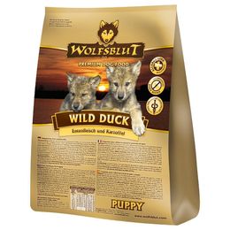 Wolfsblut Wild Duck Puppy Hunde-Trockenfutter ohne Farbstoffe 2kg