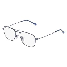 Fielmann BD 466 CL Brille Teenager | Fassung: Vollrand, Quadratisch, Blau Gun