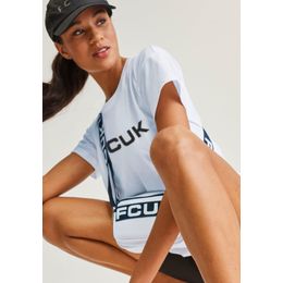 FCUK Damen Umh&auml;ngetasche, wei&szlig;, Gr&ouml;&szlig;e 0