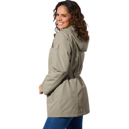 WITT Damen Funktionsjacke in wind- und wasserdichter Qualit&auml;t, schlamm, Gr&ouml;&szlig;e 38