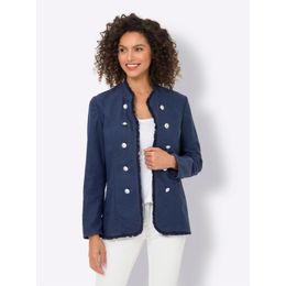 Heine Witt Damen Jackenblazer, blue-stone-washed, Gr&ouml;&szlig;e 38