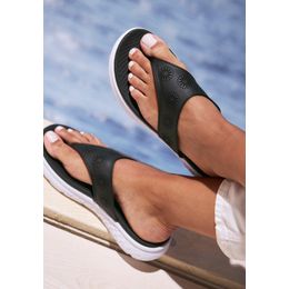 Vivance Damen Zehentrenner, schwarz, Gr&ouml;&szlig;e 36