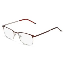 Fielmann OL 014 CL Brille Teenager | Fassung: Vollrand, Quadratisch, Gun Braun