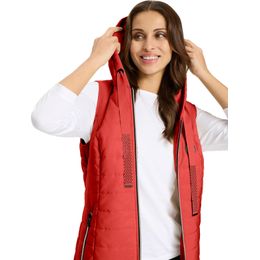 WITT Damen Longweste , auf Taillenh&ouml;he weitenregulierbar, rot, Gr&ouml;&szlig;e 46