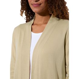 WITT Damen Strickjacke, sand, Gr&ouml;&szlig;e 40