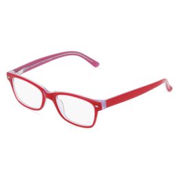 Fielmann BD 404 MOD FLEX CL Brille Teenager | Fassung: Vollrand, Quadratisch, Pink Flieder