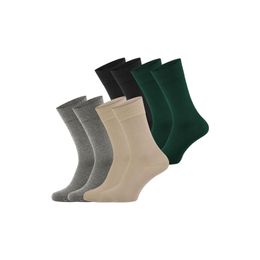Nur Die Herren Freizeitsocken Bambus Komfortbund 8er Pack