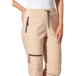 WITT Damen Funktionshose in 7/8-L&auml;nge, beige, Gr&ouml;&szlig;e 40