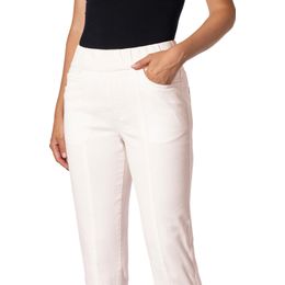 WITT Damen Schlupfjeans in 5-Pocket-Form, ecru, Gr&ouml;&szlig;e 44