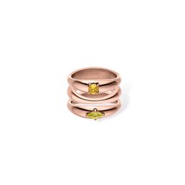 PURELEI Soft Curve Ring Set