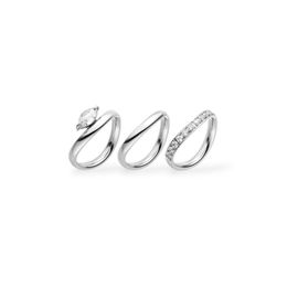 PURELEI Lumi Trio Ring Set