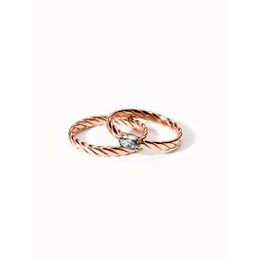 PURELEI Volcano Ring Set Wei&szlig;