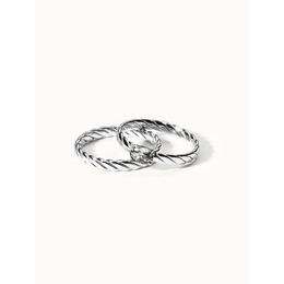 PURELEI Volcano Ring Set Wei&szlig;