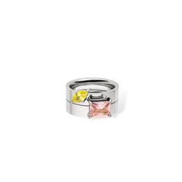 PURELEI Bold Gem Ring Set