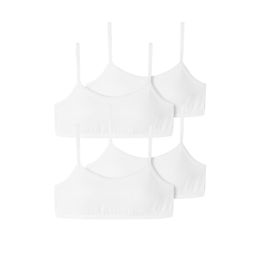 Schiesser M&auml;dchen Bustier 95/5 Organic Cotton 4er Pack