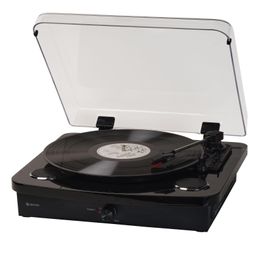 Denver VPL-230 Plattenspieler&ndash; Lautsprecher und Bluetooth, schwarz