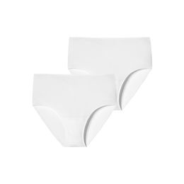Schiesser Damen Maxislip Invisible Soft 2er Pack