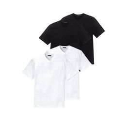 Schiesser Herren T-Shirt American Shirt 4er Pack