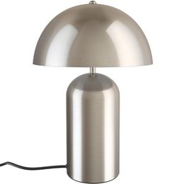 TecTake Retro-Tischlampe, Nickel, Metall, 25x37x25 cm, CE, Lampen & Leuchten, LED Beleuchtung, LED-Tischleuchten