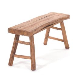 Design Delights Sitzbank, Natur, Holz, 93x44x33 cm, Esszimmer, B&auml;nke, Sitzb&auml;nke