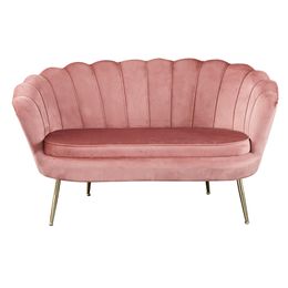 Salesfever Muschelsofa 2-Sitzer BANDUNG