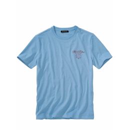 Mey & Edlich Mey & Edlich Herren ME-Club-T-Shirt Blau 100 % Baumwolle (bio)
