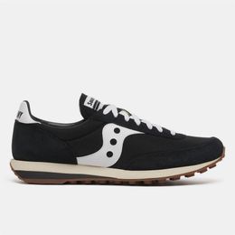 Saucony - "80" Sneaker f&uuml;r Herren, Wildleder (Schwarz/Wei&szlig;)