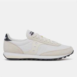Saucony - "80" Sneaker f&uuml;r Herren, Wildleder (Wei&szlig;/Cremefarbe)