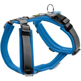 Hunter Geschirr Maldon Up blau/grau / XS-S